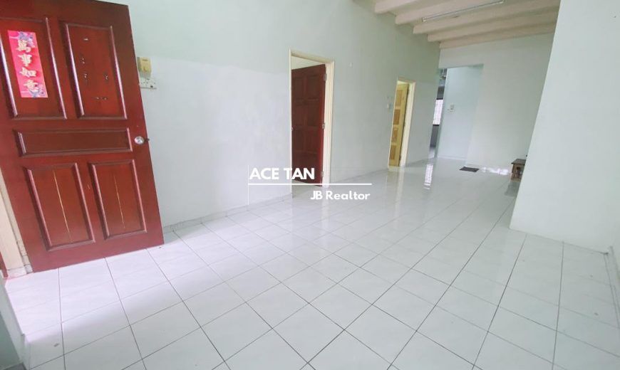 Ace Tan JB Properties | 1 Storey Terrace House For Sale | 1200 sqft
